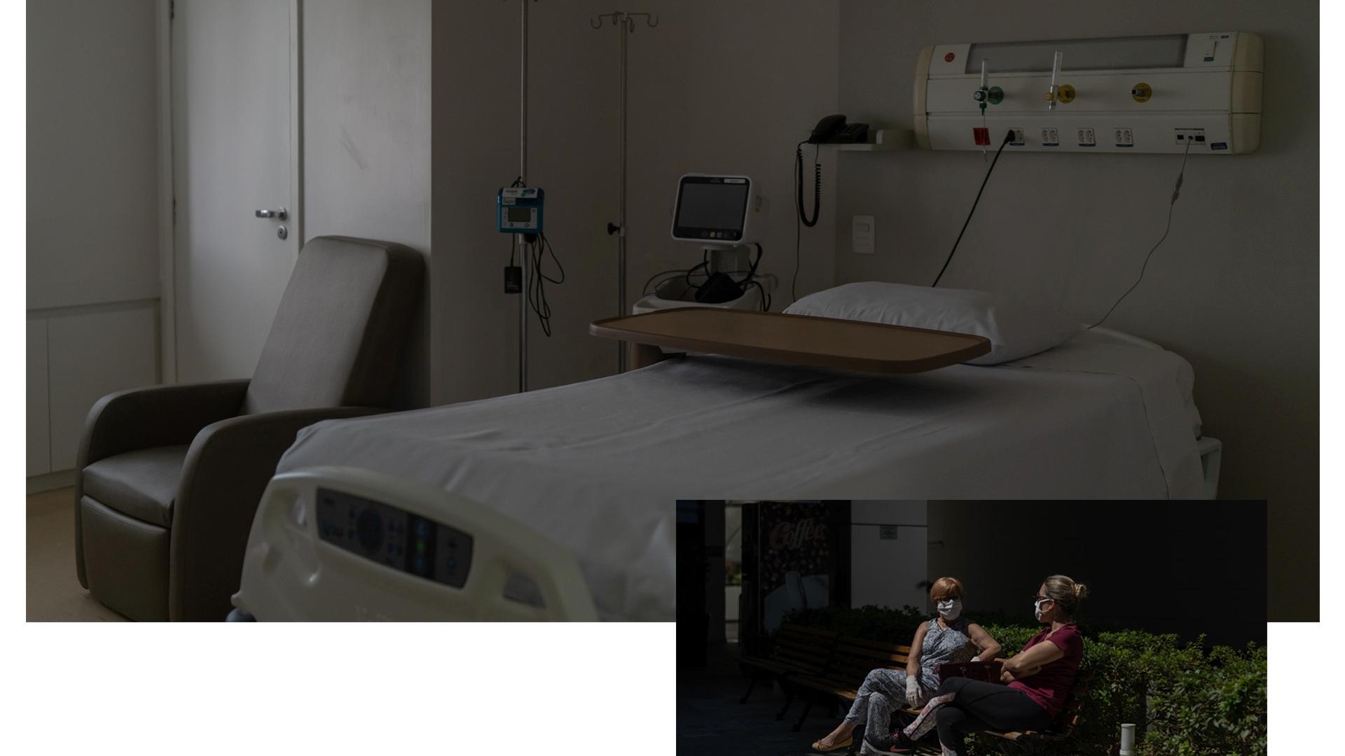 Coronavírus em SP: No Santa Maggiore, o "bip" das máquinas quebra um ...