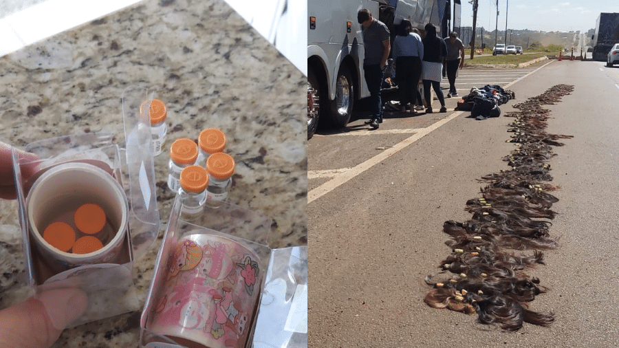 PRF apreende ampolas para caneta emagrecedora e cabelo com paraguaias no PR