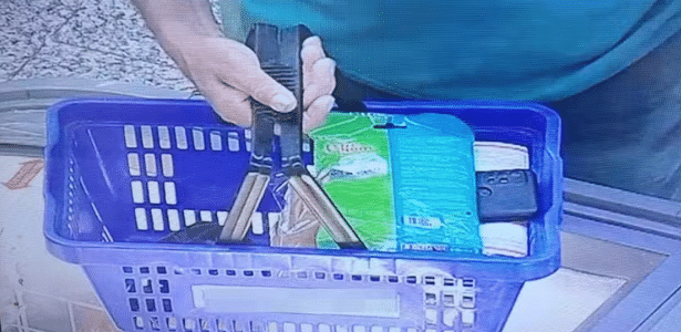 Homem filma mulheres em supermercado e é preso no interior de SP