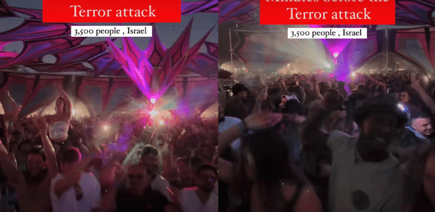 Pai de Alok mostra registro de antes do ataque do Hamas