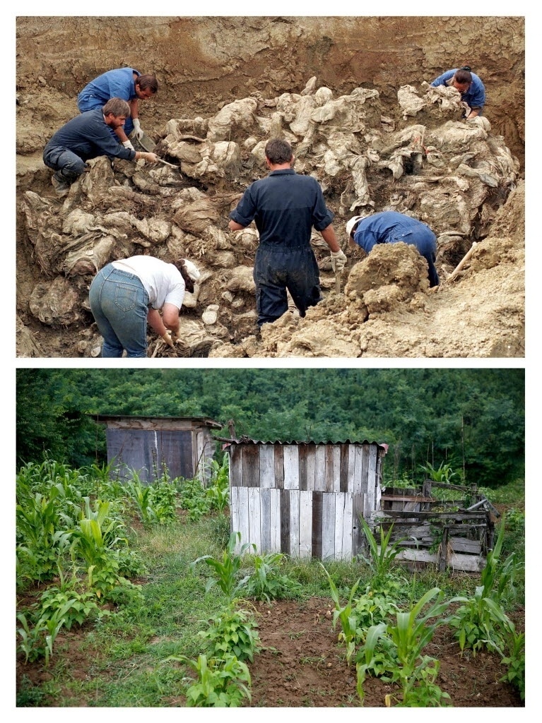 Fotos: Fotógrafo registra valas comuns 20 anos após o massacre de ...