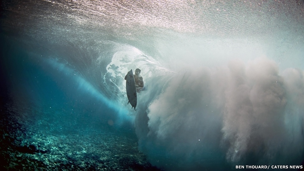 Fotos: Fotos submarinas revelam visual inusitado e fascinante do surfe ...