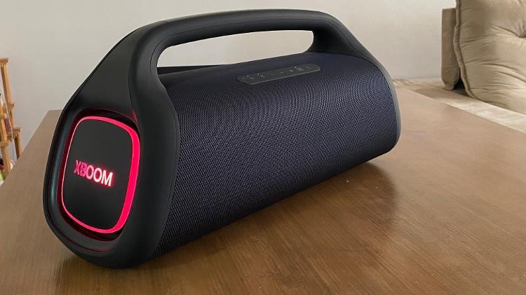 Testamos a LG Xboom Go XG9: som poderoso e iluminação de balada