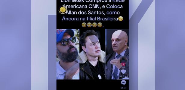 Entenda a suposta compra da CNN por Musk que fez Milei cair em sátira