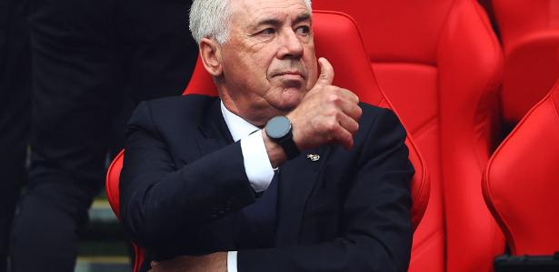 Carlo Ancelotti chega com duas missões: salvar a seleção e Ednaldo