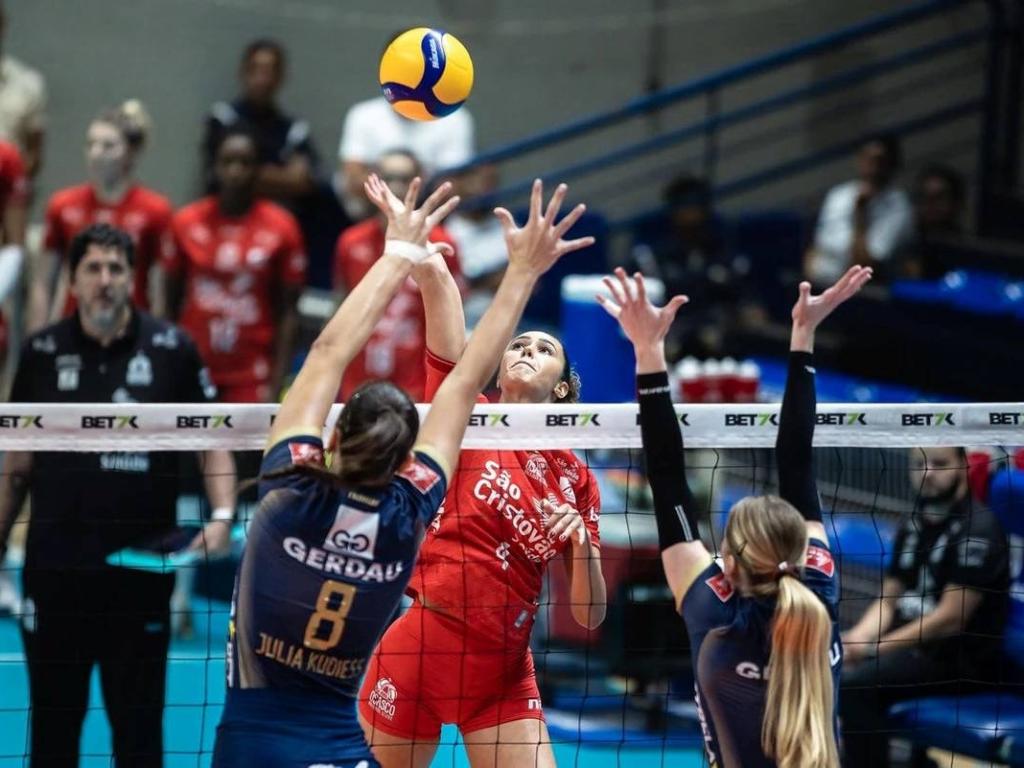 Tabela das semifinais entre Minas e Osasco