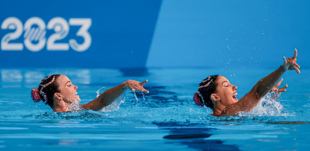 Laura Miccuci e Gabi Regly ficam em 17º no dueto livre do Mundial