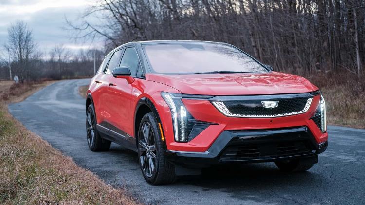 Cadillac, marca de luxo da GM, estreia no Brasil com três SUVs elétricos