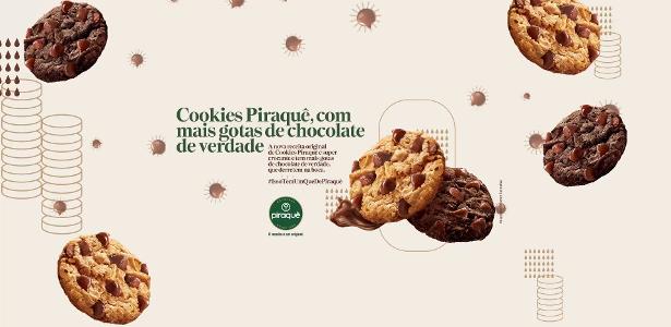Cookies Piraquê: mais chocolate de verdade