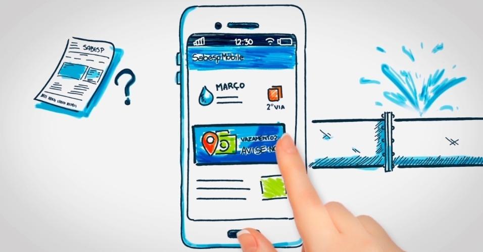 Aplicativo Sabesp Mobile | UOL Notícias