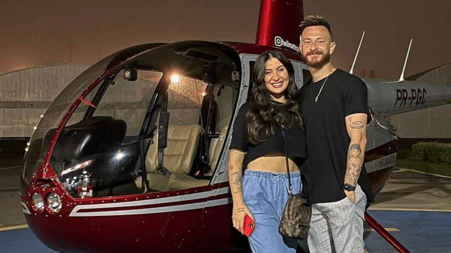 Boca Rosa e Fred voaram em helicóptero que caiu em São Paulo