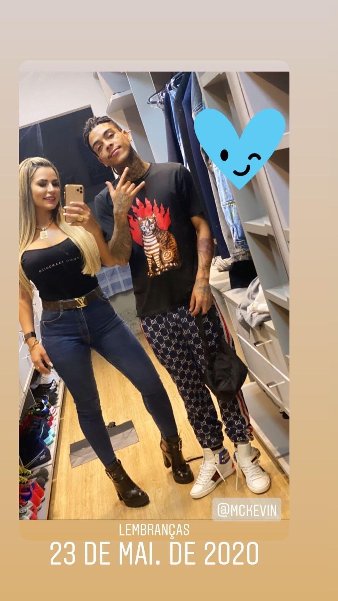 Fotos: Deolane relembra registros e conversa com MC Kevin antes de ...