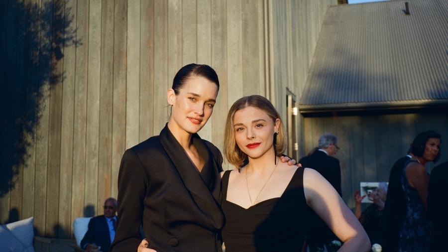 Chloë Grace Moretz se casa com a modelo Kate Harrison