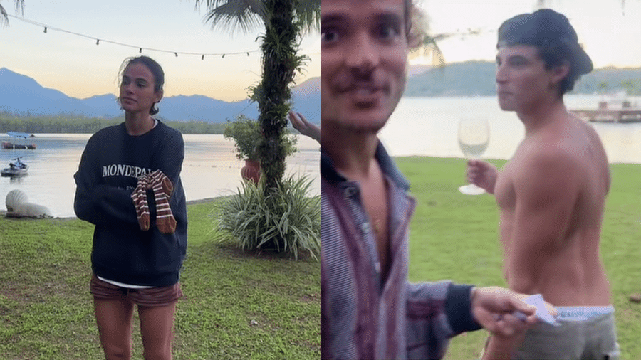 Bruna Marquezine leva Shawn Mendes a aniversário do marido de Sasha