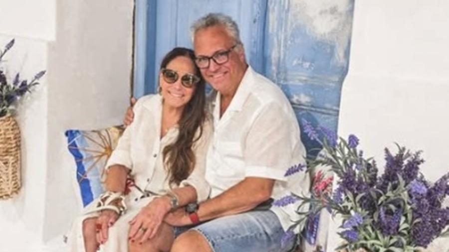 Susana Vieira: Atriz posa ao lado do filho de 60 anos