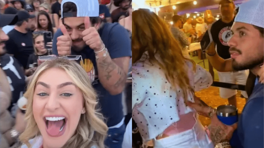 Zé Felipe é flagrado de moto com amiga de Ana Castela em Barretos