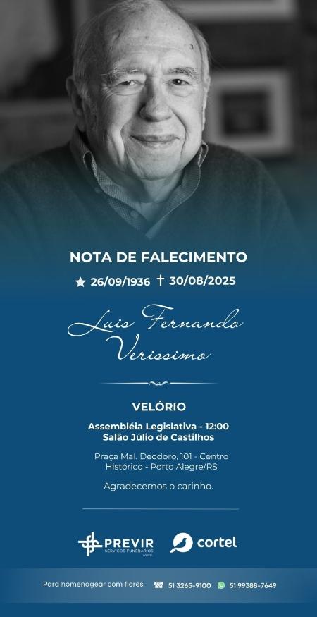 Luis Fernando Verissimo morre aos 88