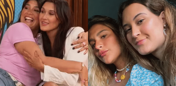 Giulia Costa e Bia Bonemer comentam pela primeira vez boato de romance