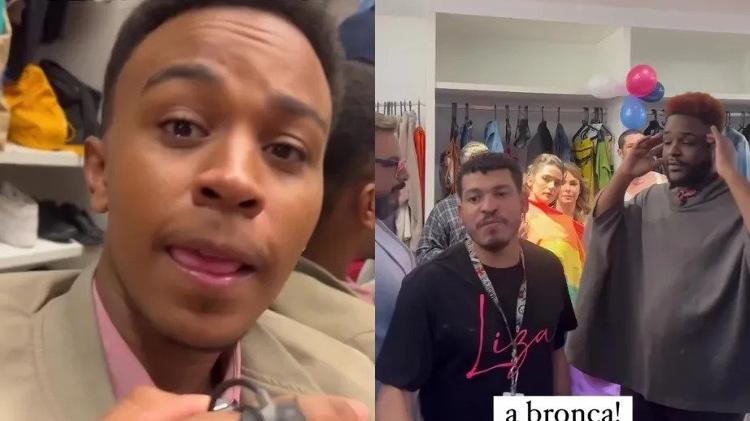 'Vai na Fé': Elenco faz 'festinha' em camarim e leva bronca