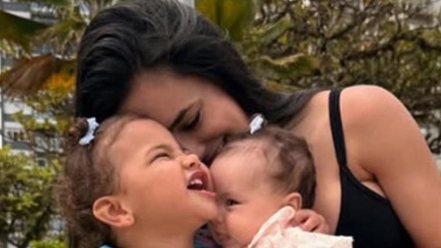 Bruna Biancardi: Influenciadora mostra momentos com filhas