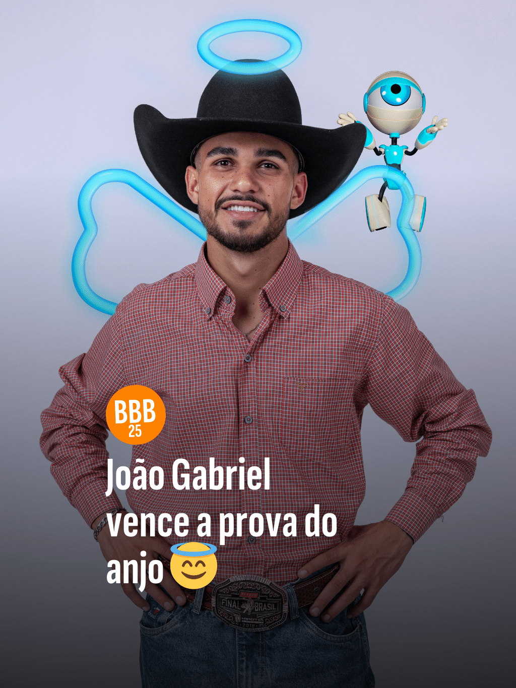João Gabriel é o anjo da semana