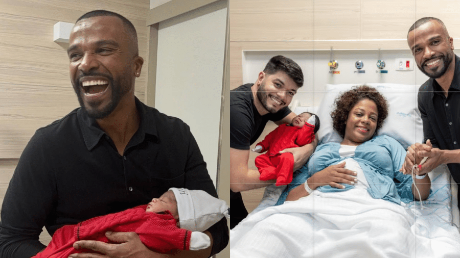 Alexandre Pires se torna avô pela primeira vez