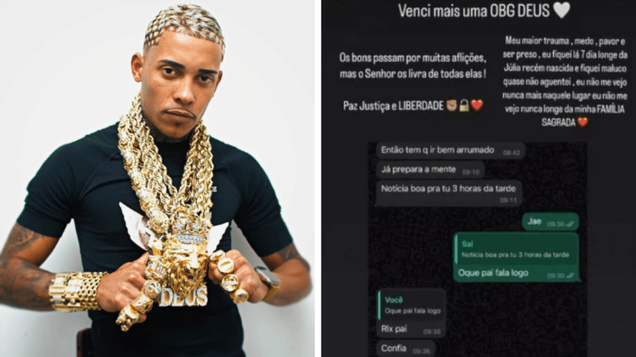 MC Poze foi preso após dizer que esse era o seu 'maior medo'