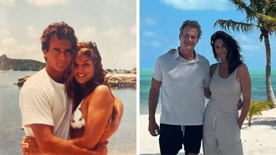 Cindy Crawford, ícone dos anos 1990, comemora 27 anos casada