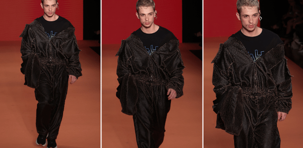 Juliano Floss estreia na passarela do SPFW