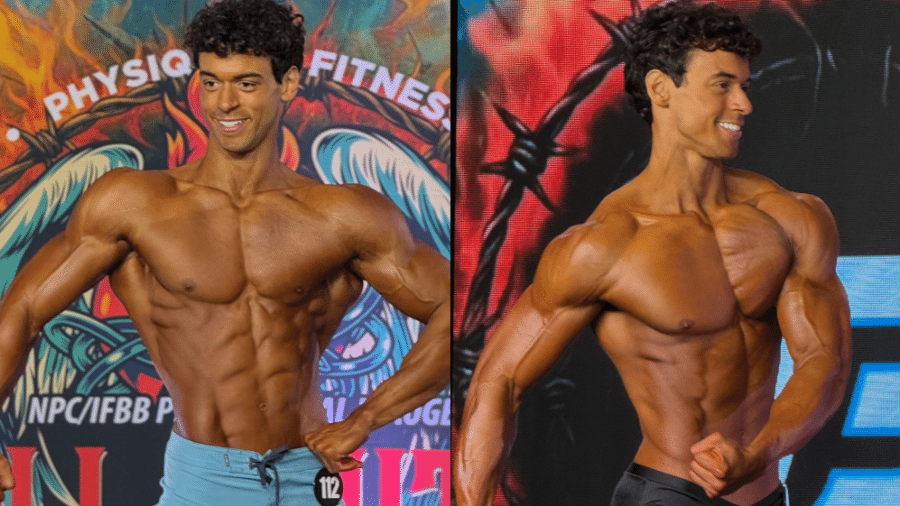 Filho de Xanddy e Carla Perez estreia no fisiculturismo com vitória