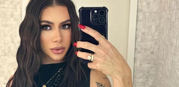Apoline faz desabafo sobre vídeo tentando agredir o ex, Vítor Andrade