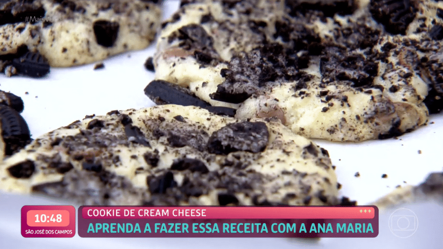 Receita de cookies de cream cheese da Ana Maria Braga
