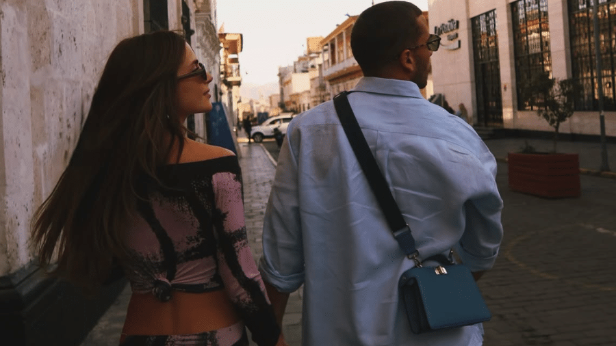 Jade Picon e André Lamoglia surgem juntos em viagem ao Peru