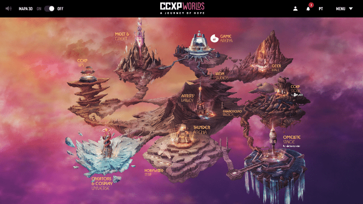 CCXP Worlds: Um guia para você aproveitar ao máximo o evento virtual ...