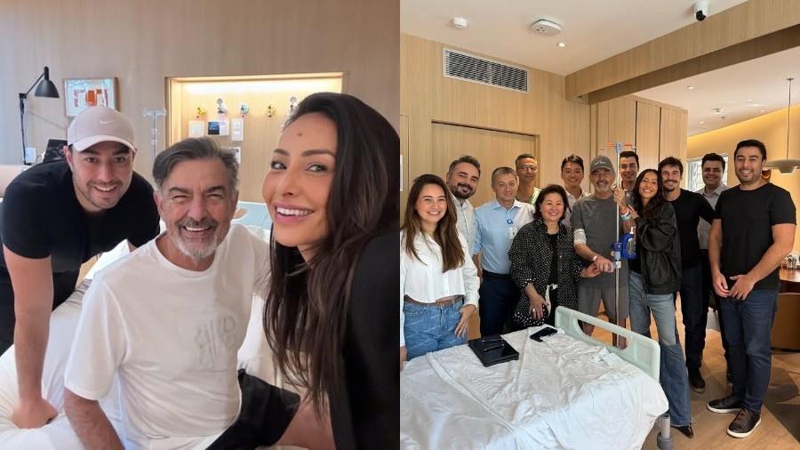Pai de Sabrina Sato passa por grande cirurgia