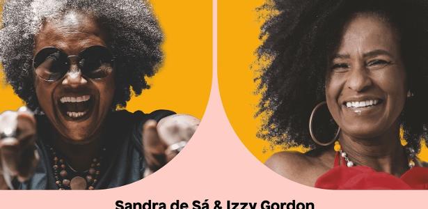Sandra De Sá & Izzy Gordon no projeto Encontros Históricos na Sala SP