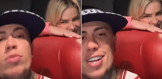 Yasmin Brunet aparece com MC Daniel em ônibus