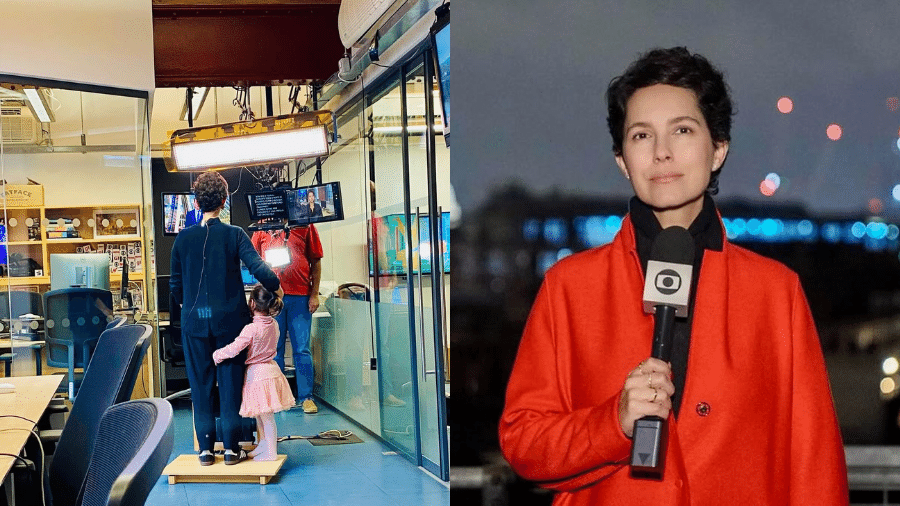 Cecília Malan fala sobre foto viral com a filha no trabalho