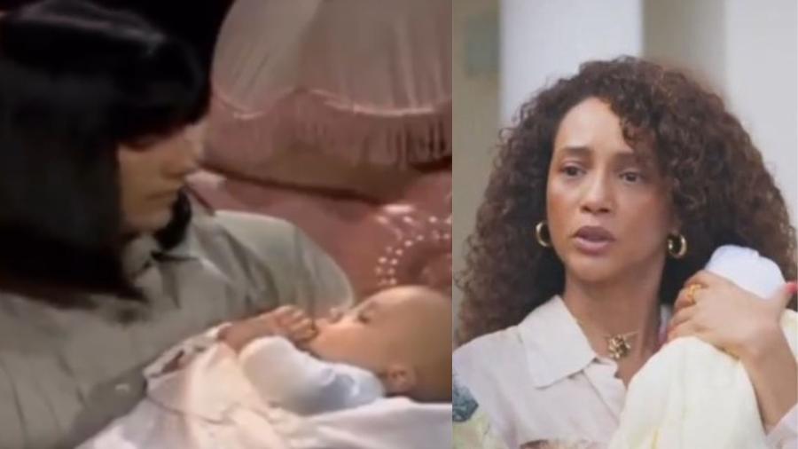 Fátima entregou o filho para a adoção na 1ª versão de Vale Tudo?