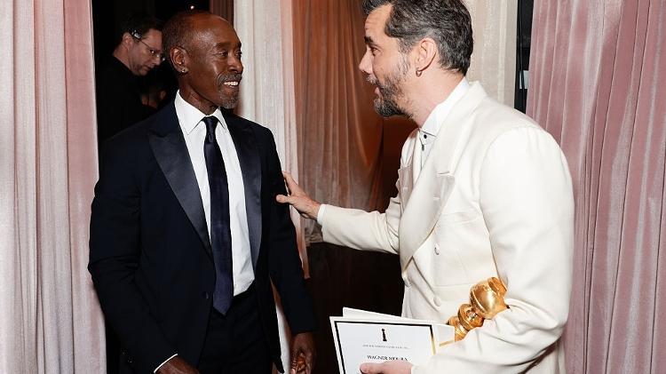 Globo de Ouro: Wagner tietado e encontros que a TV não mostra