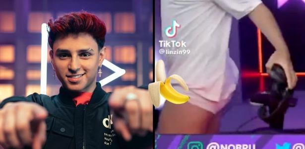 Streamer Nobru aparece de cueca em live e viraliza: 'Bumbum gigante'
