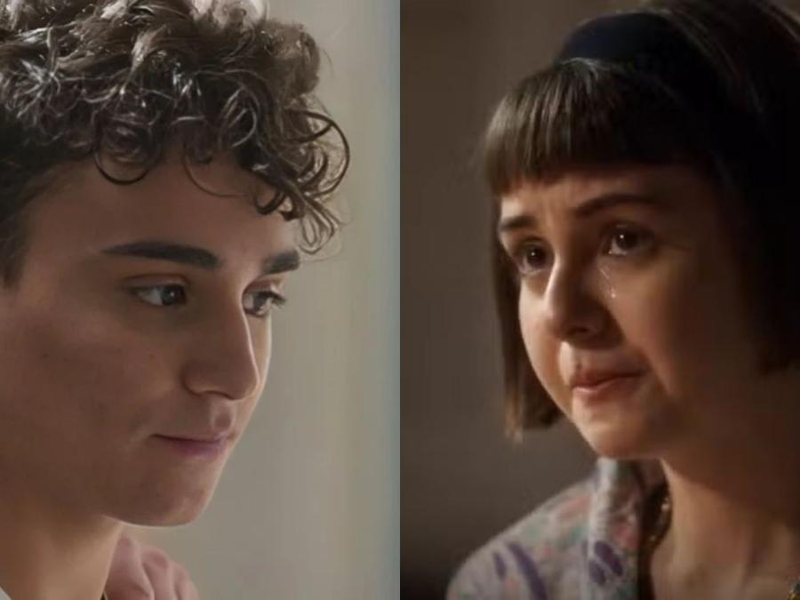 Guto revela segredo que vai mudar a vida de Eugênia em 'Garota do Momento'