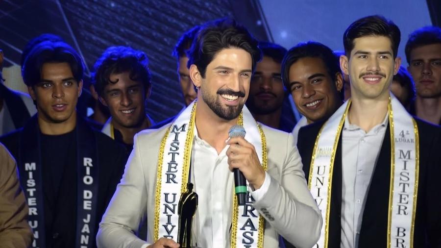 Modelo e influencer fitness: João Leone leva Mister Brasil Universo