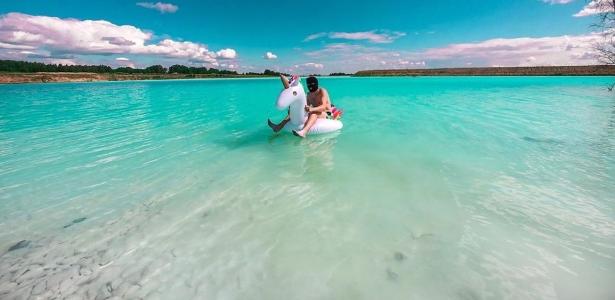 Lago vira hit no Instagram, mas paraíso, na verdade, é depósito tóxico ...