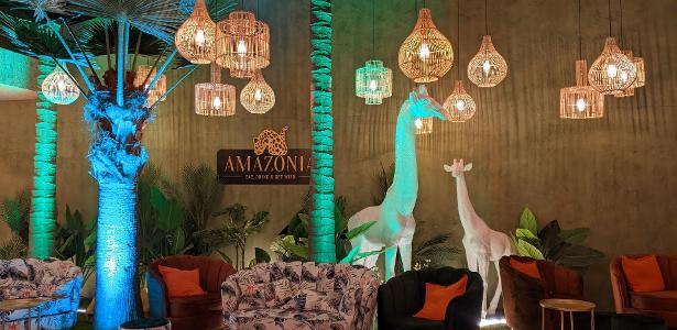 Restaurante Amazónia em Portugal tem decoração de girafas e serve sushi ...