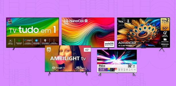 Conheça as melhores TVs para comprar em 2024