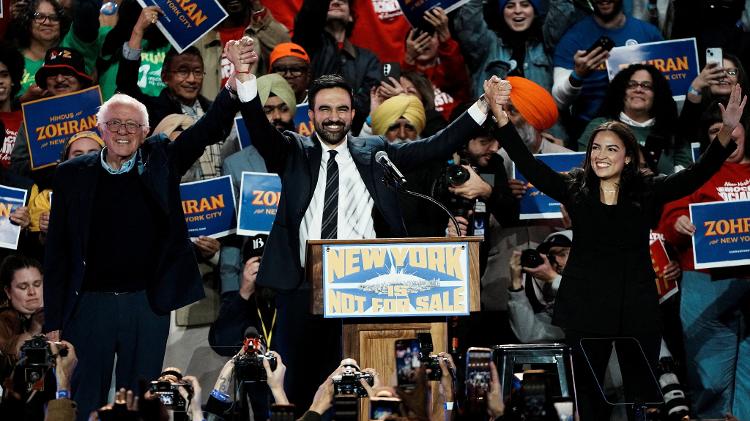 Trump se reúne com novo prefeito de NY após chamá-lo de lunático comunista