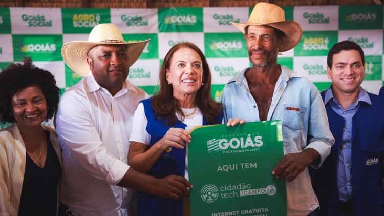 Caiado amplia em 70% verba destinada à entidade presidida pela mulher