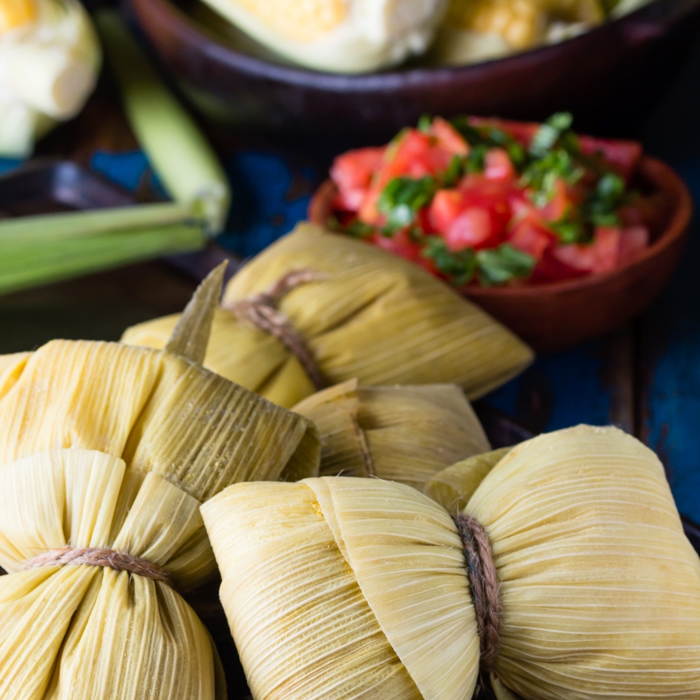 Tamales De Frango Caseiros Bolinho De Milho Recheado Com Frango