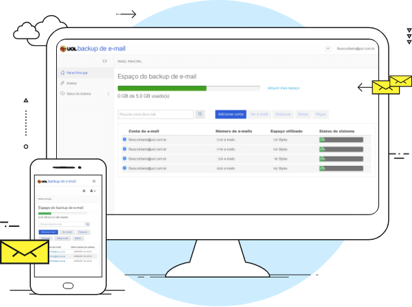 Seu e-mail está melhor e muito mais fácil de usar! - UOL Mail
